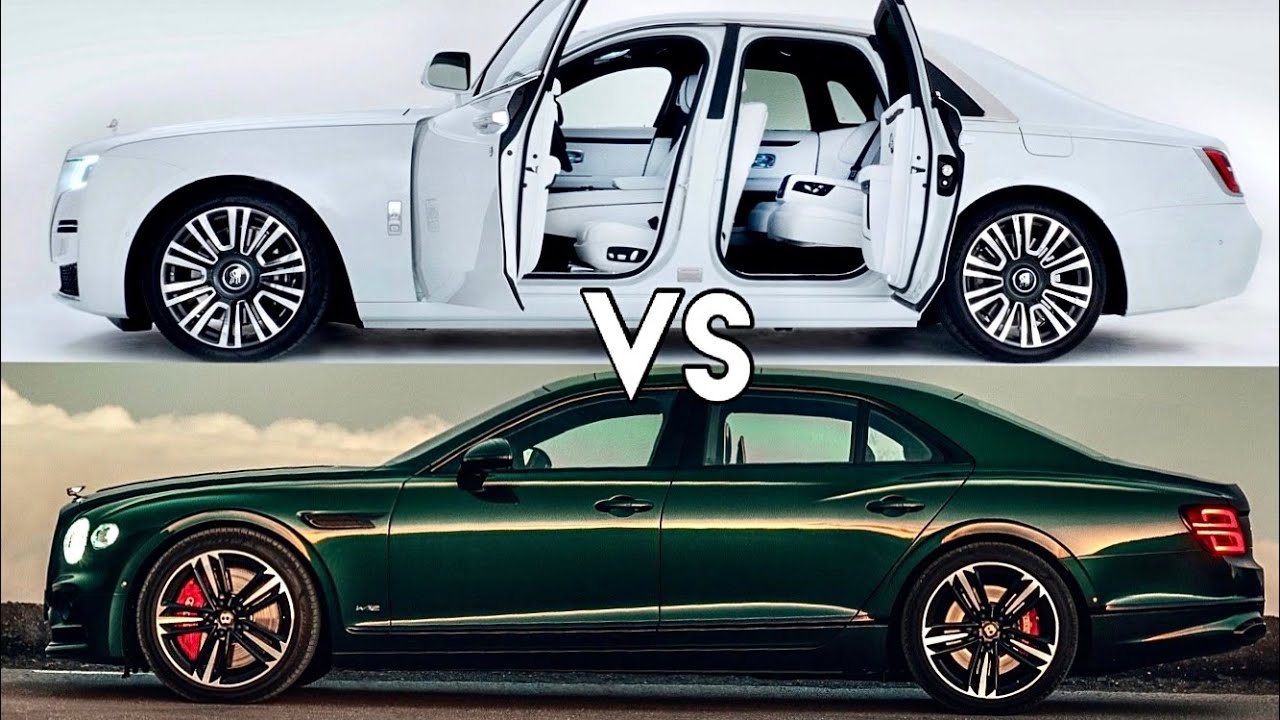 2021 Bentley Flying Spur VS Rolls-Royce GHOST - World’s Most Luxurious ...