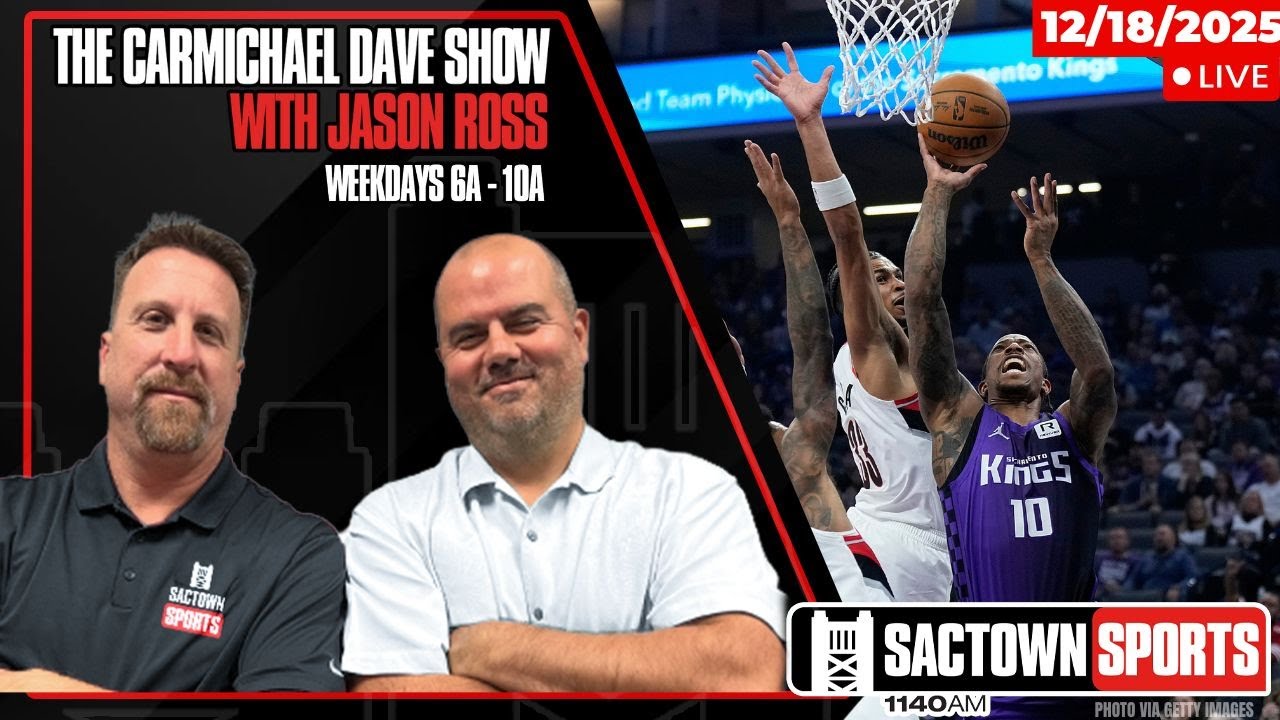 The Kings are back in action tonight 🏀 | The Carmichael Dave Show with ...