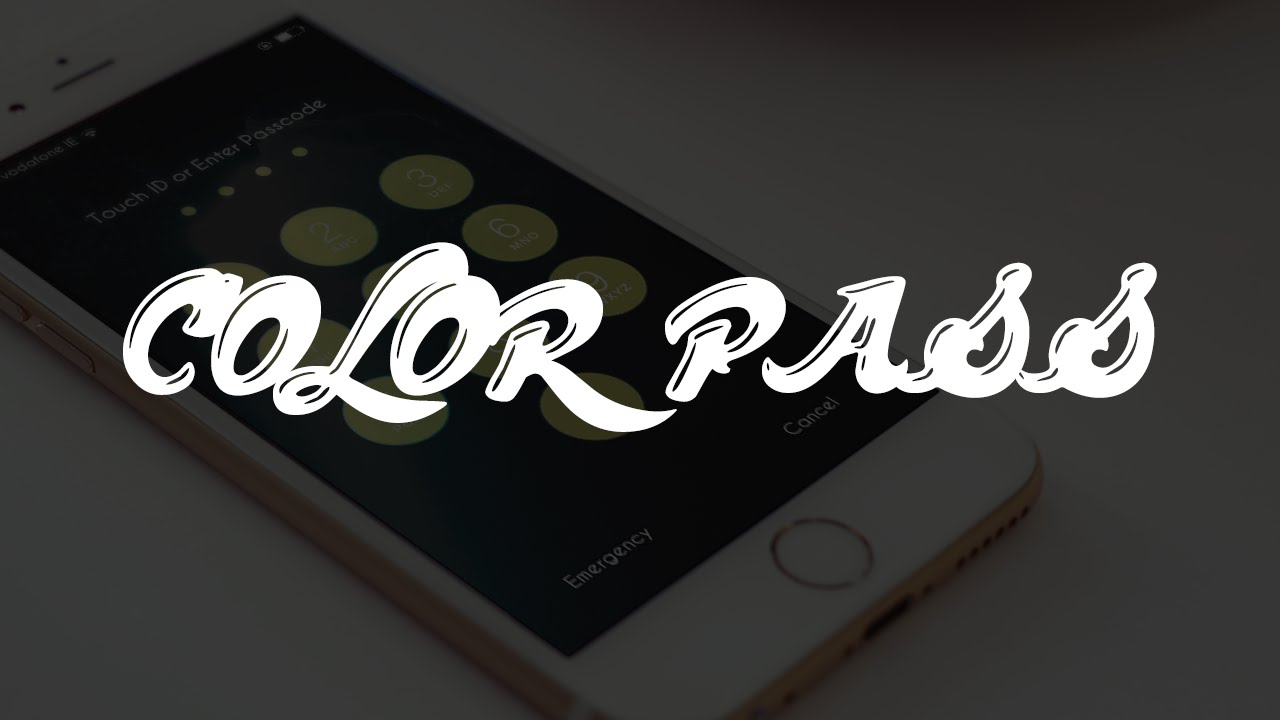 ColorPass - Easily change the color of your passcode keys iOS 8 ...