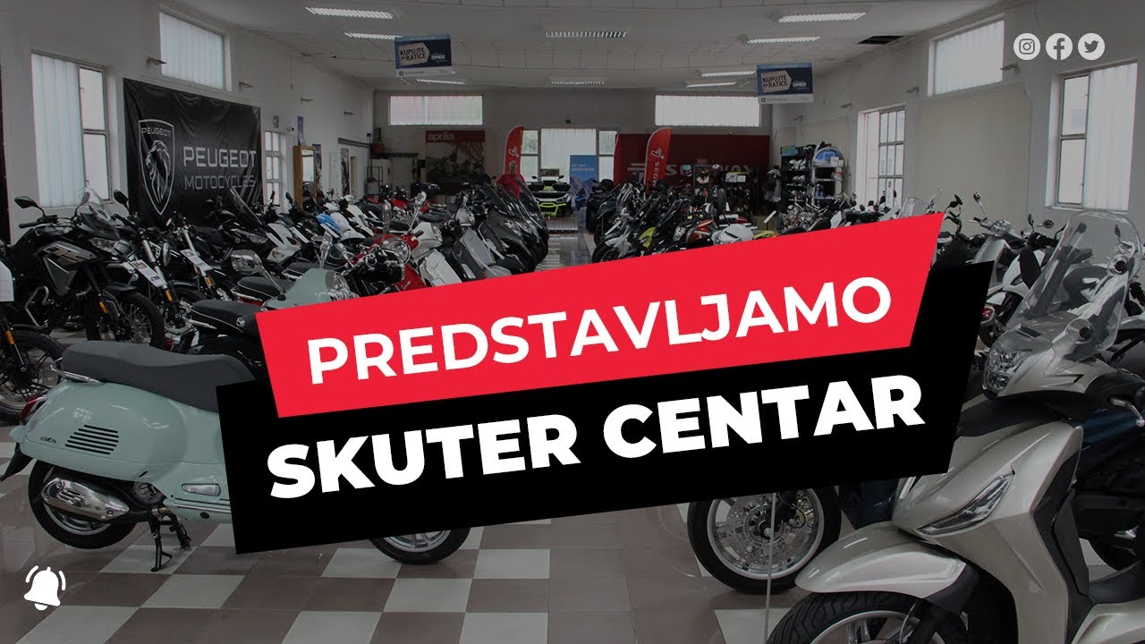 Skuter Centar - Tvoj idealan izbor za motor i skuter! - YouTube