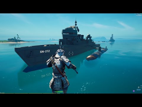 Island Escape with Ship and Submarine in Fortnite Creative - YouTube
