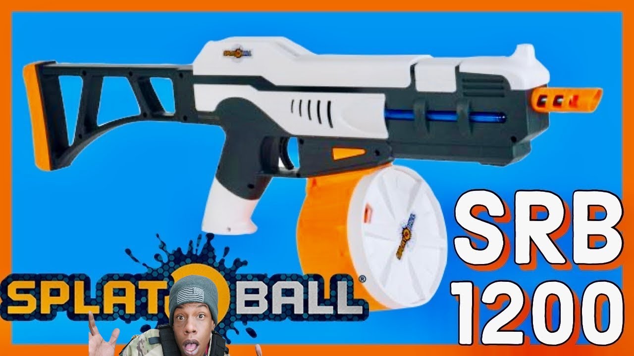 SPLATRBALL SRB 1200 review #topshotlasvegas - YouTube