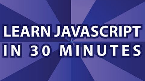 JavaScript Video Tutorial - YouTube