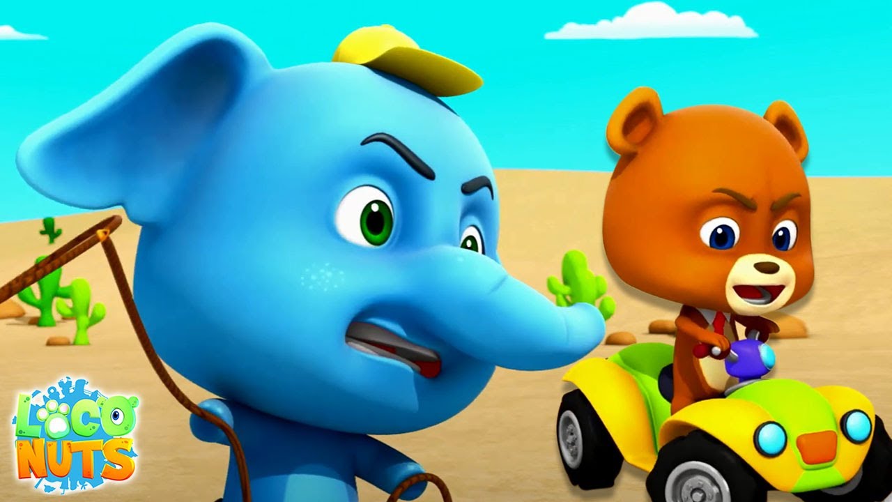 Petualangan Pasir Hisap Kartun 3D Lucu untuk Anak-anak - YouTube