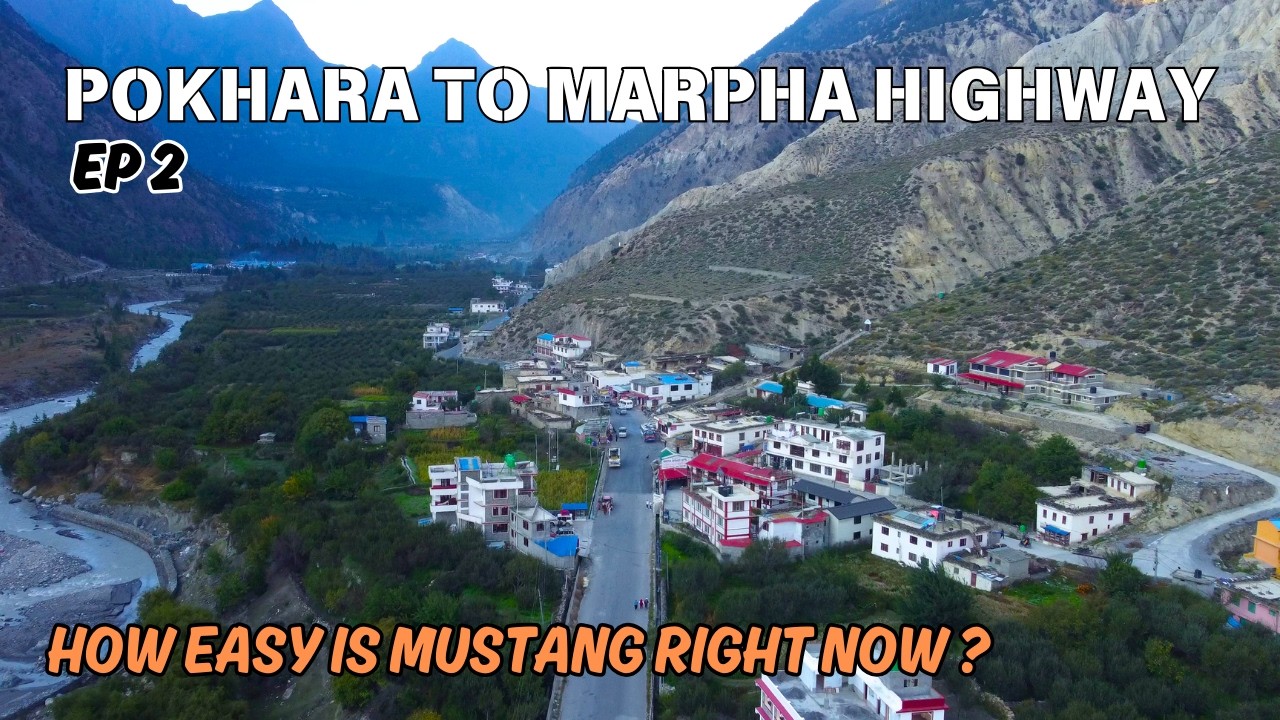 EP 2 | POKHARA TO MARPHA VIA BAGLUNG | IS THIS REALLY THE WAY TO MUSTANG ? | BOUNDLESS YATRA ...