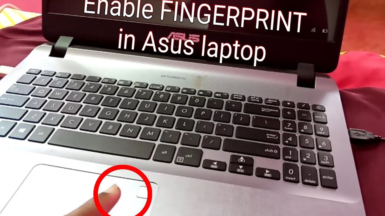 How To Enable FINGERPRINT ( SIGN IN ) in Asus Laptop - YouTube