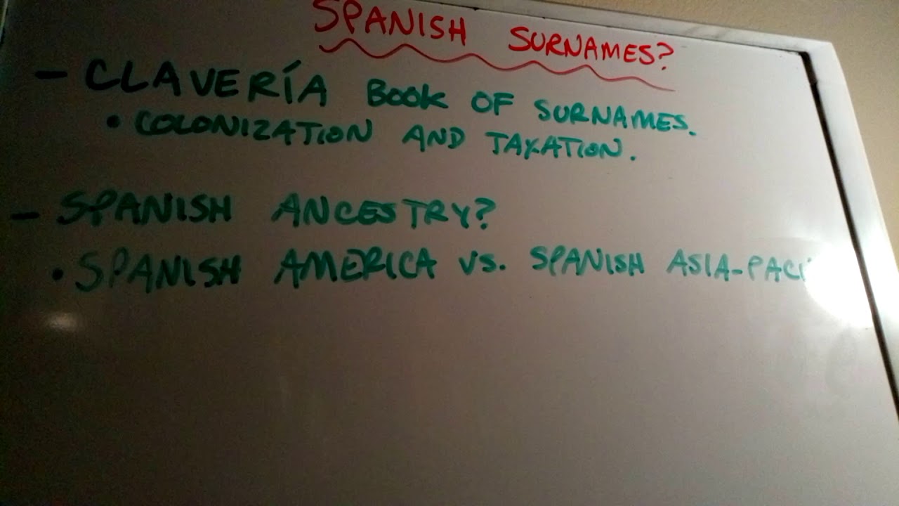 Let's Understand Filipino Culture - Filipino Spanish Surnames - YouTube