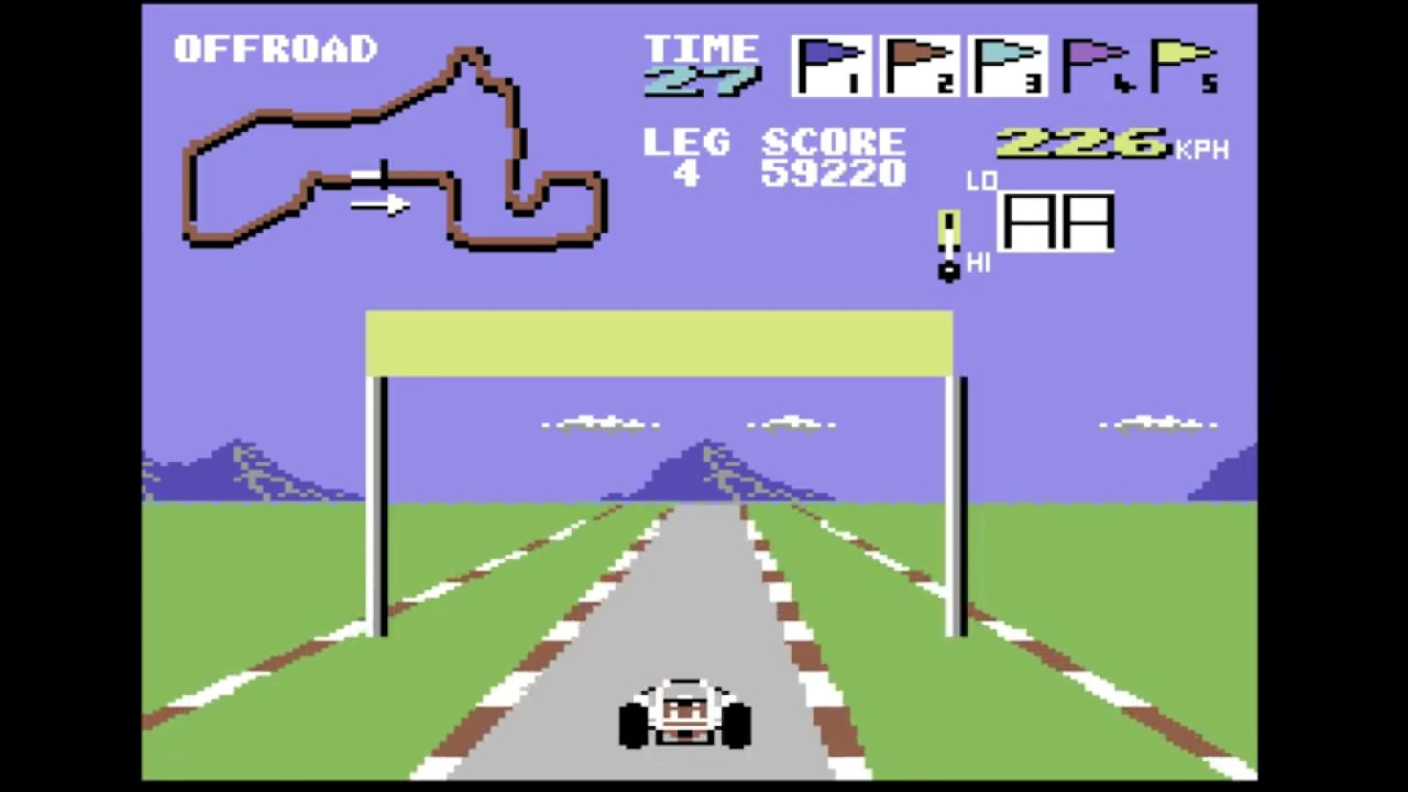 Buggy Boy (C64 Longplay) - YouTube