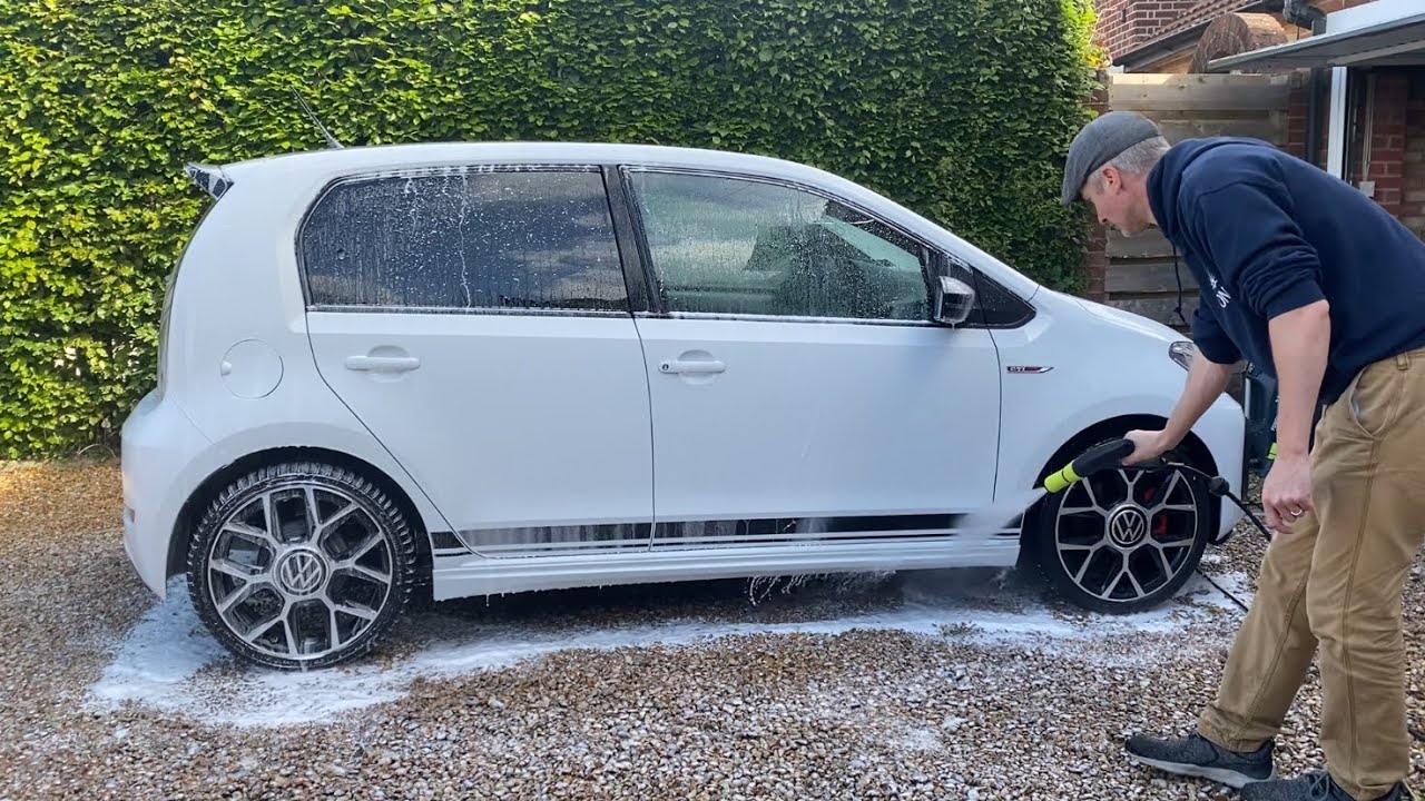 Car Cleaning | Volkswagen Up! GTI | Maintenance Wash. - YouTube
