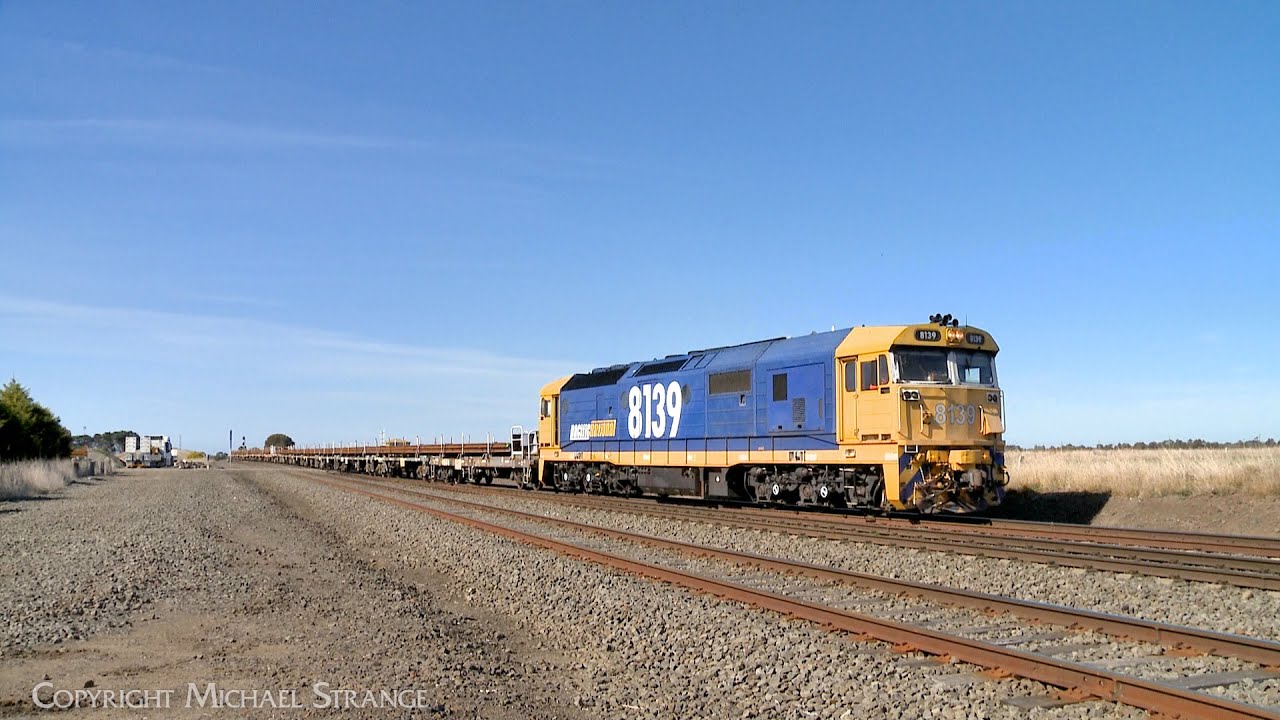 3M41 Pacific National Loaded Rail Train At Gheringhap (11/8/2024 ...