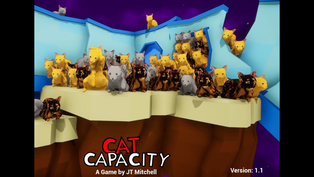Cat Capacityというゲームをプレイしてみるよ - YouTube