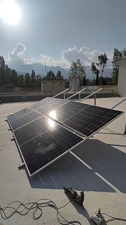 To day INSTALLMENT at KATYAR DEOLAI. KAKA electric and solar system ...