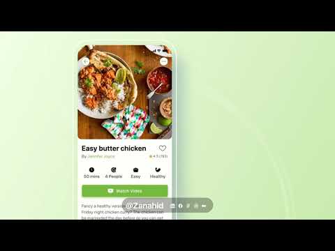 Recipe App UI