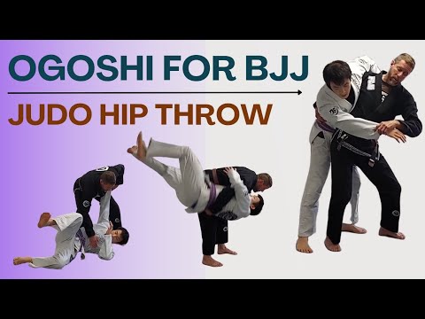 Ogoshi for BJJ (hip throw) - watch to get the details!!! - YouTube