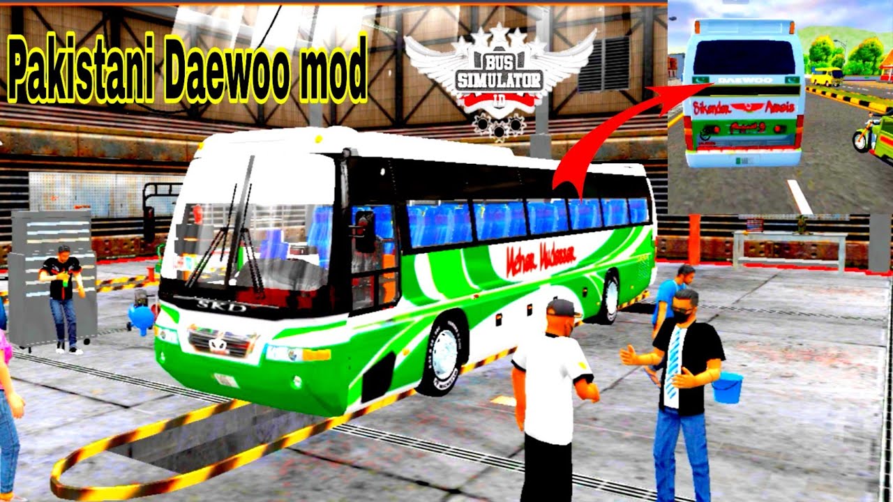 Pakistani Daewoo file mod bus simulator Indonesia password in the video ...