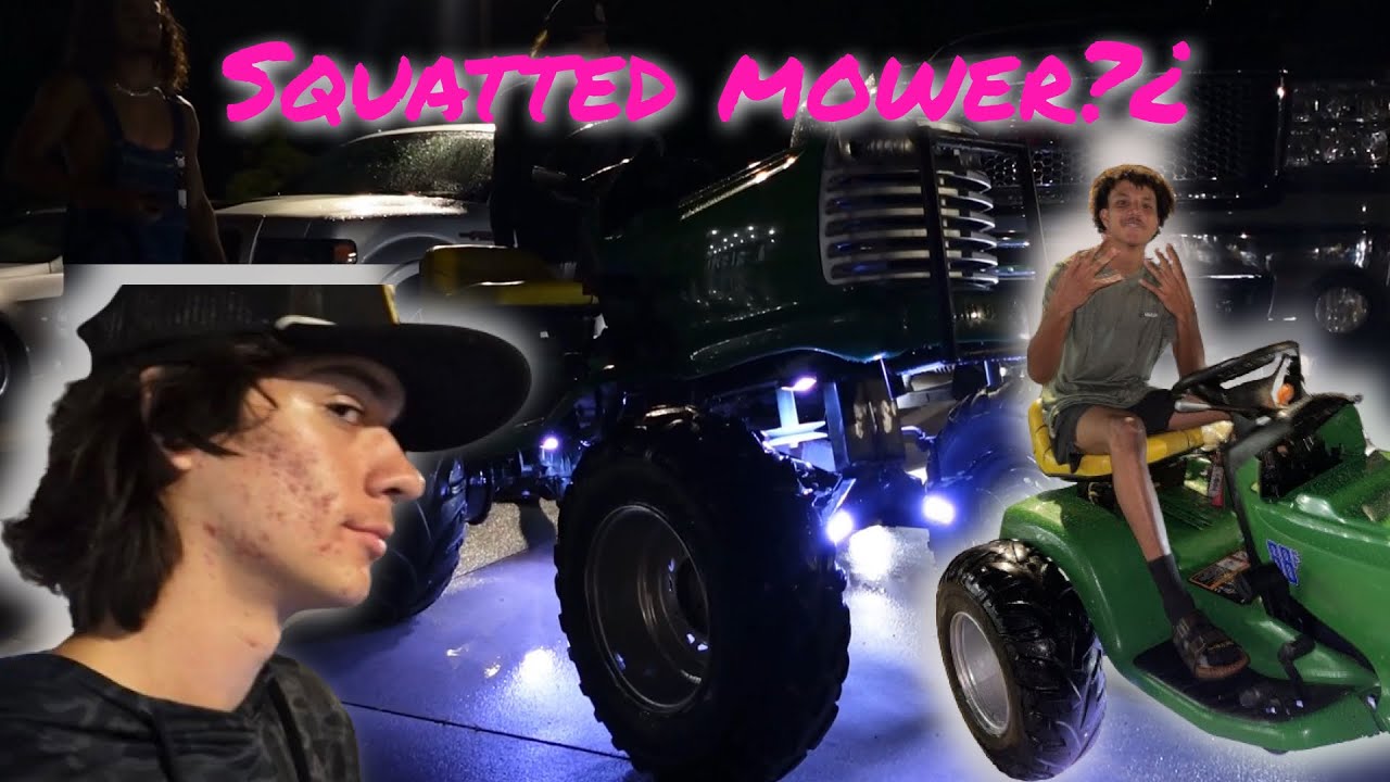 I HOSTED A TRUCK MEET + SQUATTED MOWER - YouTube