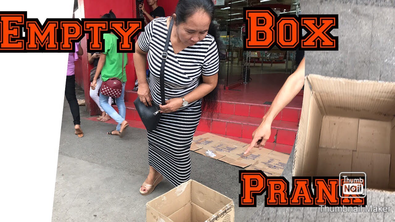 Empty Box Prank - YouTube