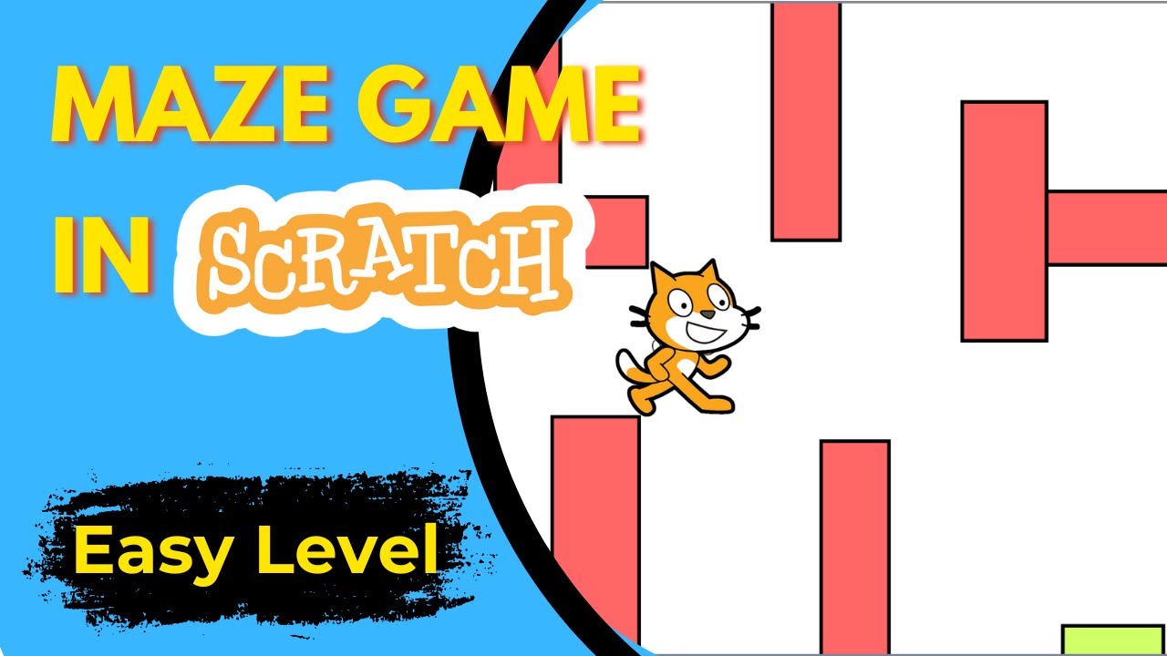Maze Game in Scratch - Easy Level Tutorial (Build it in Minutes!) - YouTube