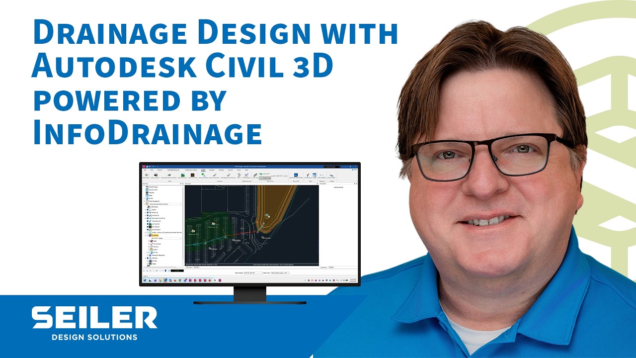 Drainage Design with Autodesk Civil 3D powered by InfoDrainage - YouTube