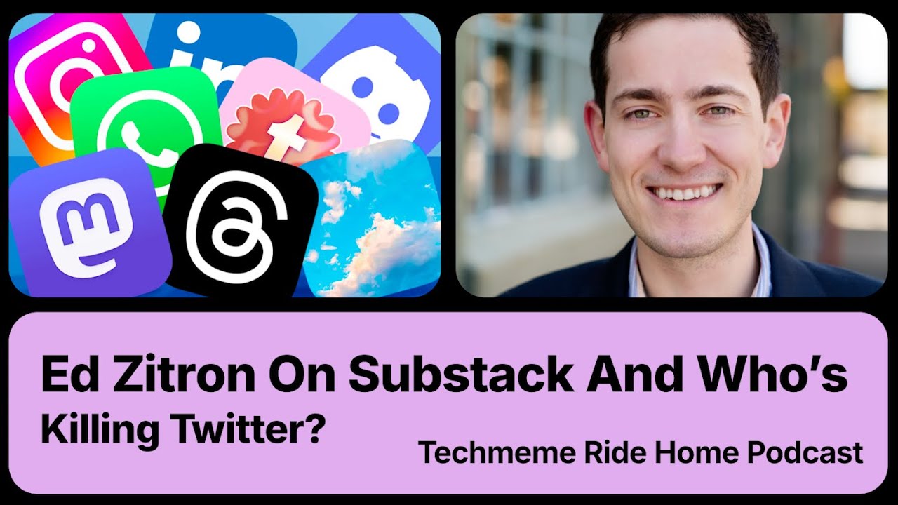 Ed Zitron Talks Substack And Who Is Winning The Race To Give The Twitter Diaspora A Home - YouTube
