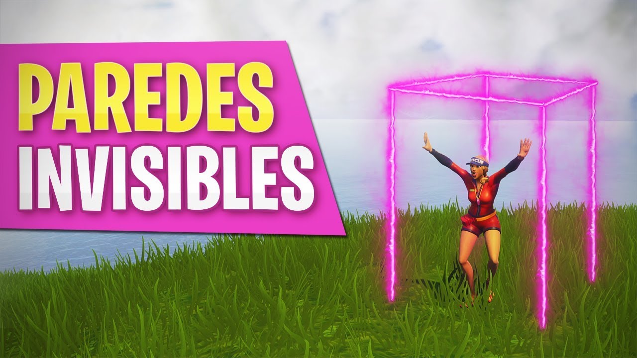 COMO HACER *PAREDES INVISIBLES* en FORTNITE!! - YouTube
