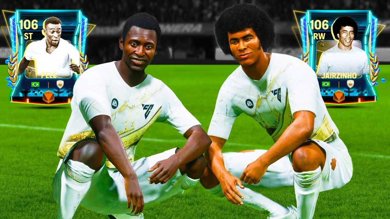 I Reunited Pele & Jairzinho - FC MOBILE! - YouTube