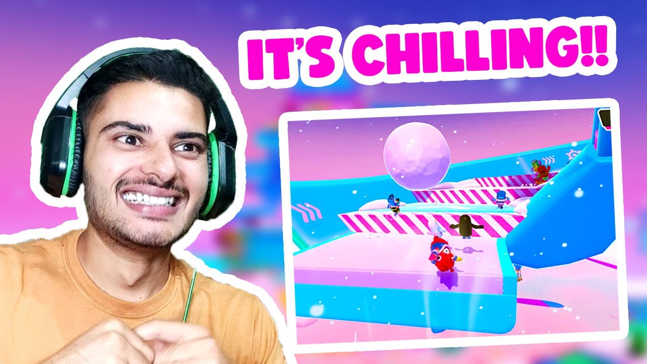 FALL GUYS' SNOW MAP IS SO AWESOME | FALL GUYS GAMEPLAY IN HINDI ...
