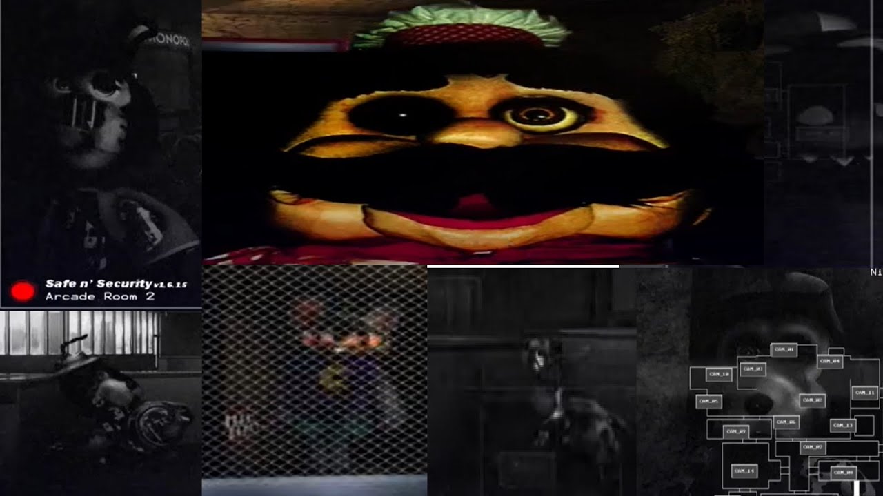five nights at chuck e cheese revived nights 1-6 + ending + extras ...