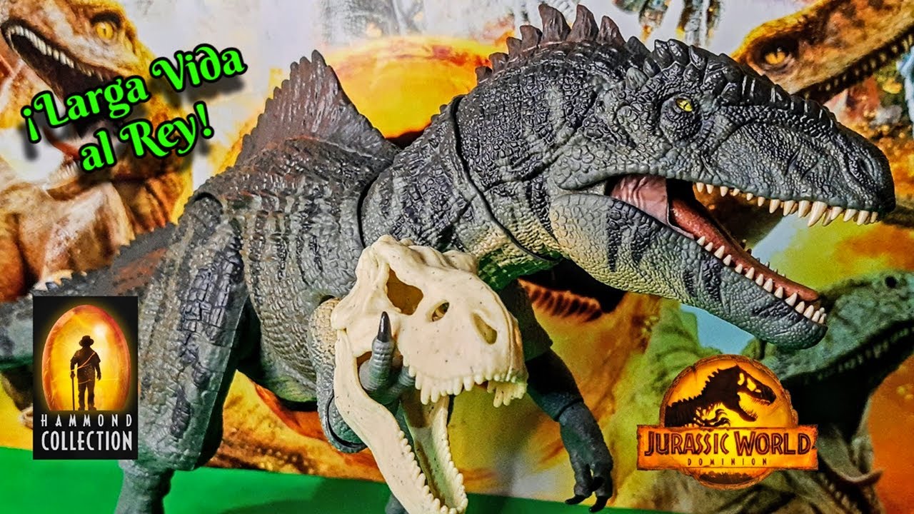 ¡La Mejor Figura de Jurassic World Mattel! Giganotosaurus Hammond ...