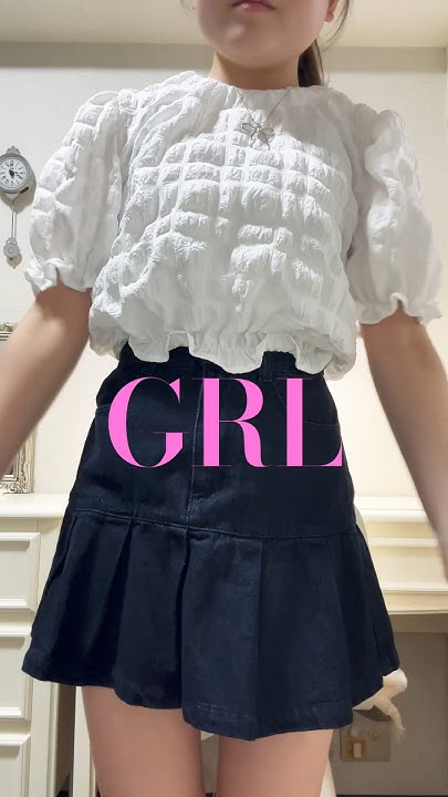 GRLの新作 #shorts #grl h#grlコーデ #grl購入品 #グレイル #グレイルコーデ #グレイル購入品 #fashion #プチプラ #kpop #ive #春 #夏 ...