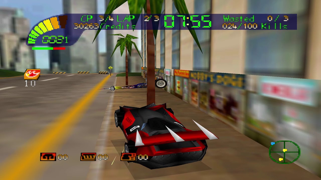 Carmageddon 64 - HD Nintendo 64 Gameplay - Project 64 - YouTube