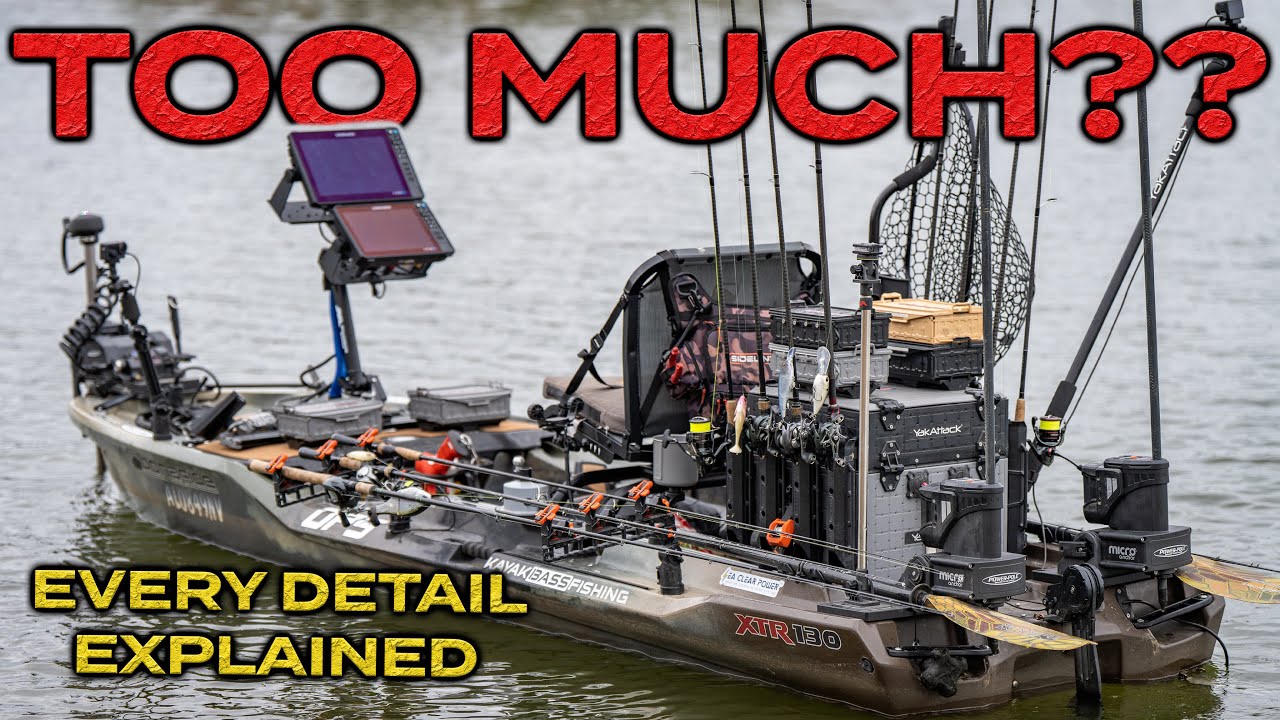 The World's MOST EXPENSIVE Fishing Kayak Build - YouTube