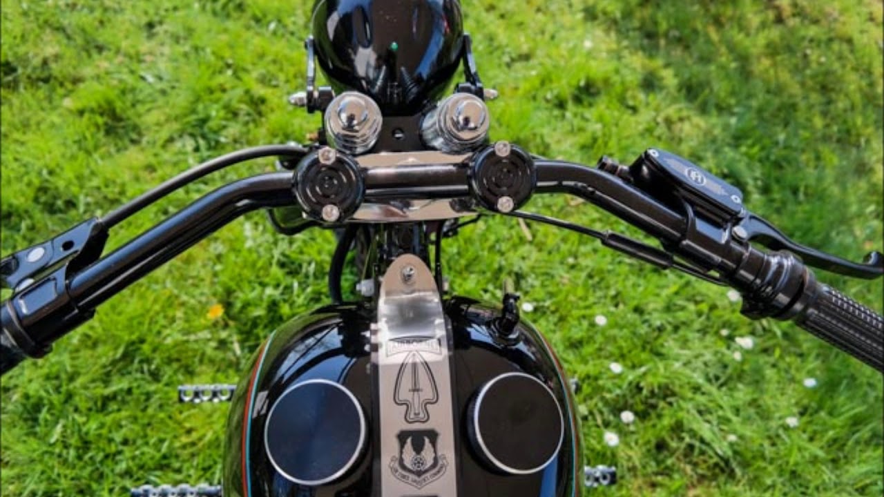 1992 Harley-Davidson FXST Softail Springer Custom Bike - YouTube