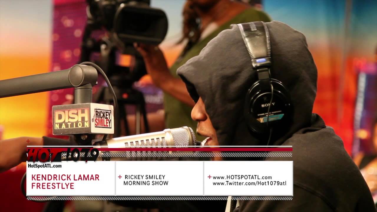 Kendrick Lamar Freestyle on Hot 1079 Atlanta via HotSpotAtl.com - YouTube