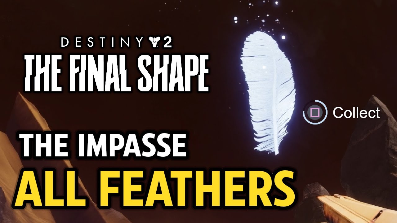 The Impasse - All 8 Feather Locations Guide - Destiny 2 - YouTube