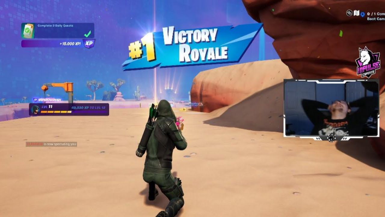 First Solo Win on Fortnite - YouTube