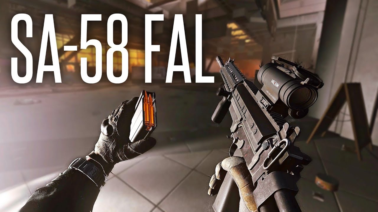 SA-58 FAL Squad Combat (New Favorite Gun!) - Escape From Tarkov - YouTube