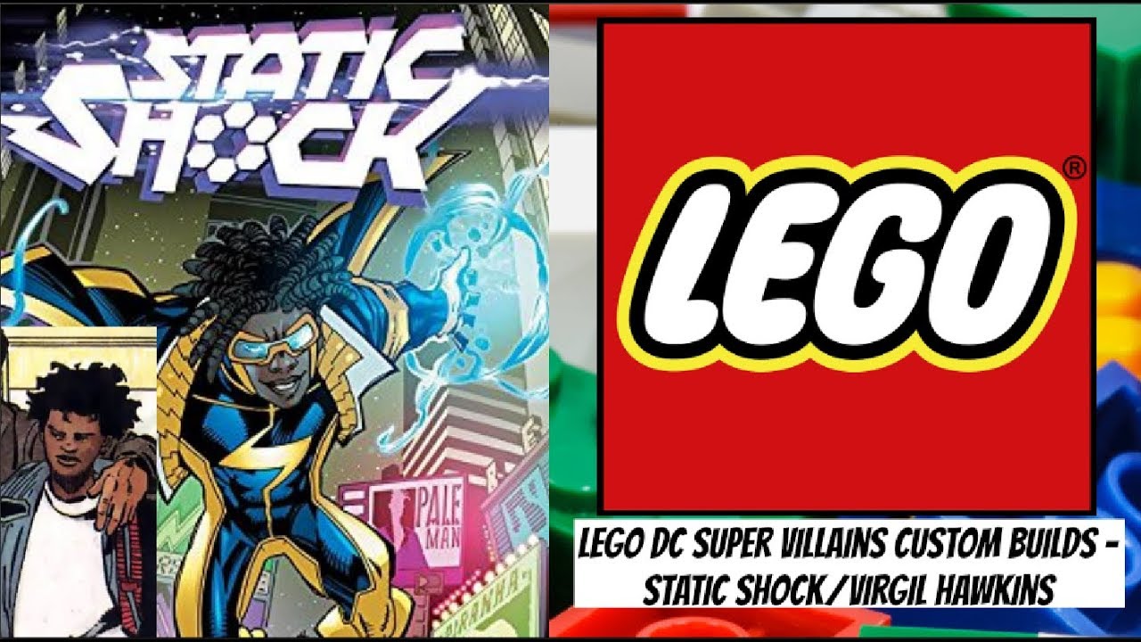 LEGO DC Super Villains Custom Builds - Static Shock/Vergil Hawkins ...