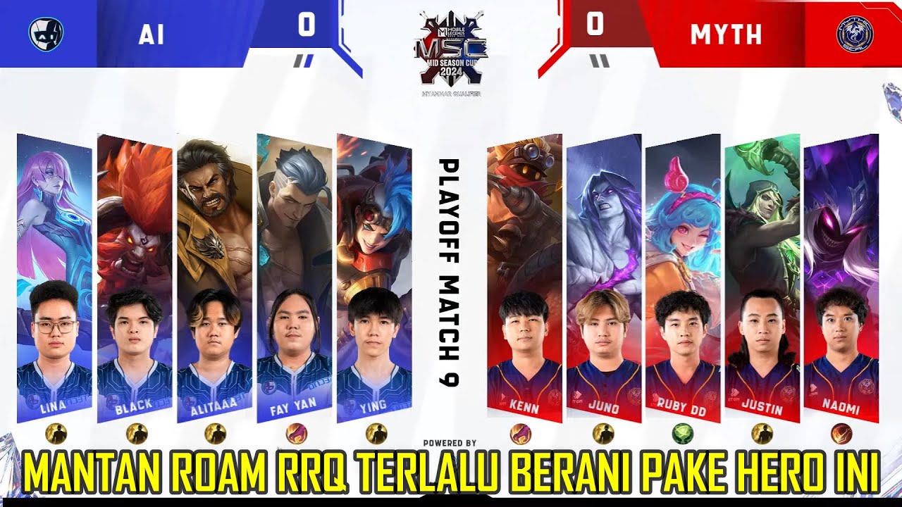 NAOMI MANTAN ROAM RRQ PAKE HELCURT ROAM MALAH COSPLAY JADI TURRET ...