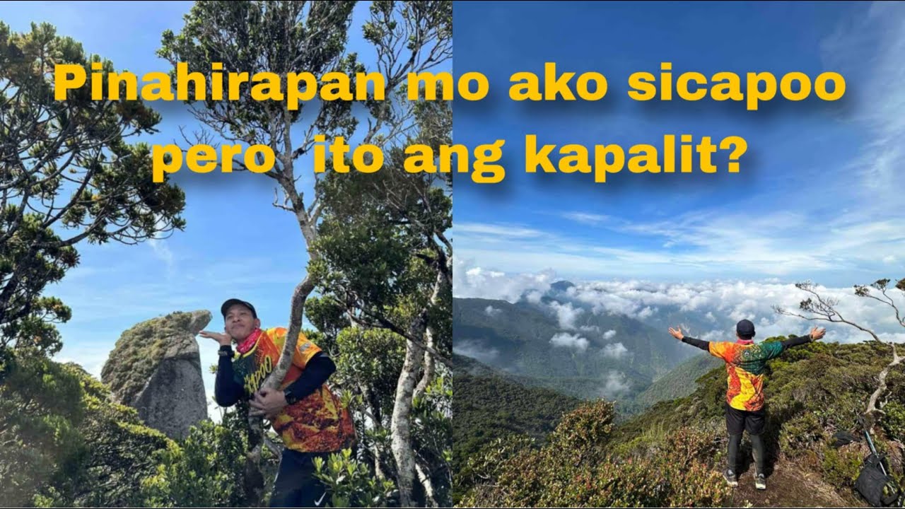 Napahirapan mo man ako Mt. Sicapoo pero ito naman ang kapalit / Mt ...