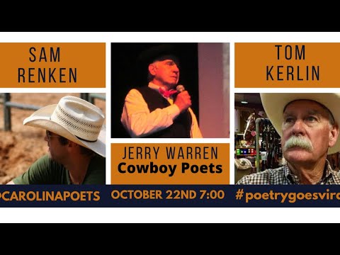 #Poetry Goes Viral featuring Cowboy poets Sam Renken, Jerry Warren, and ...
