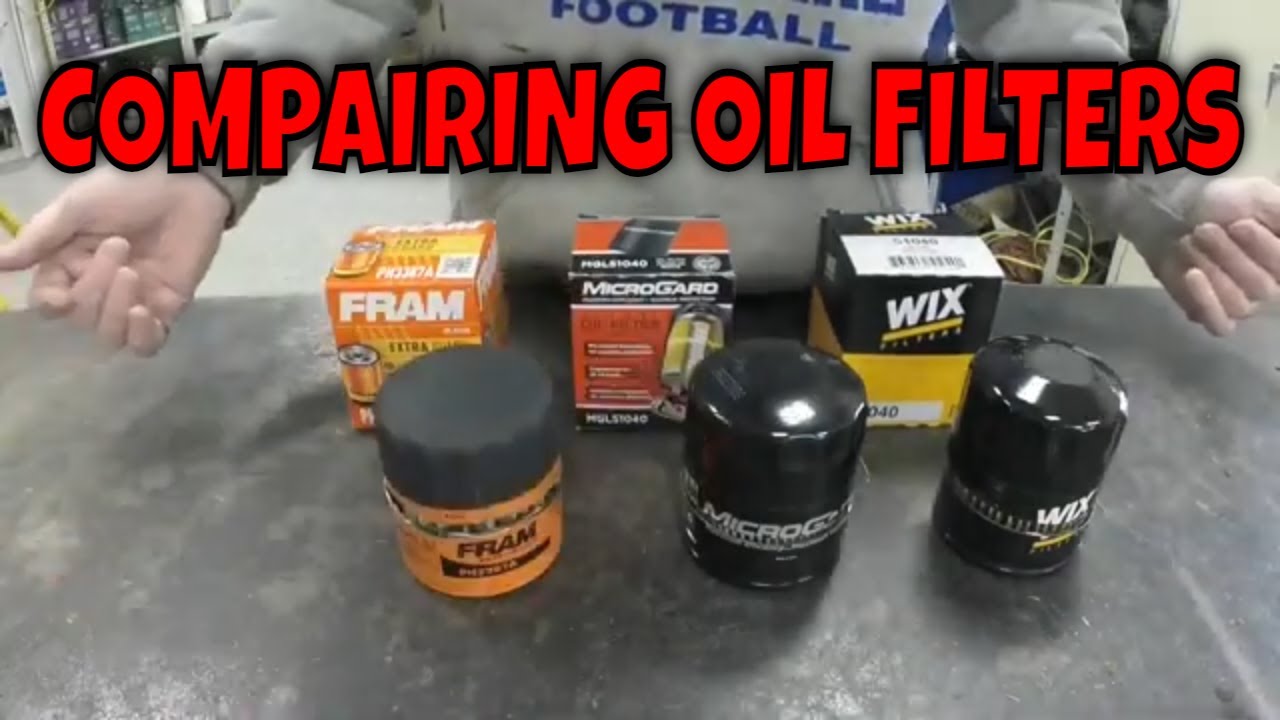 OIL FILTER COMPARISON - WHAT'S INSIDE-GOOD vs. BAD FILTERS - YouTube
