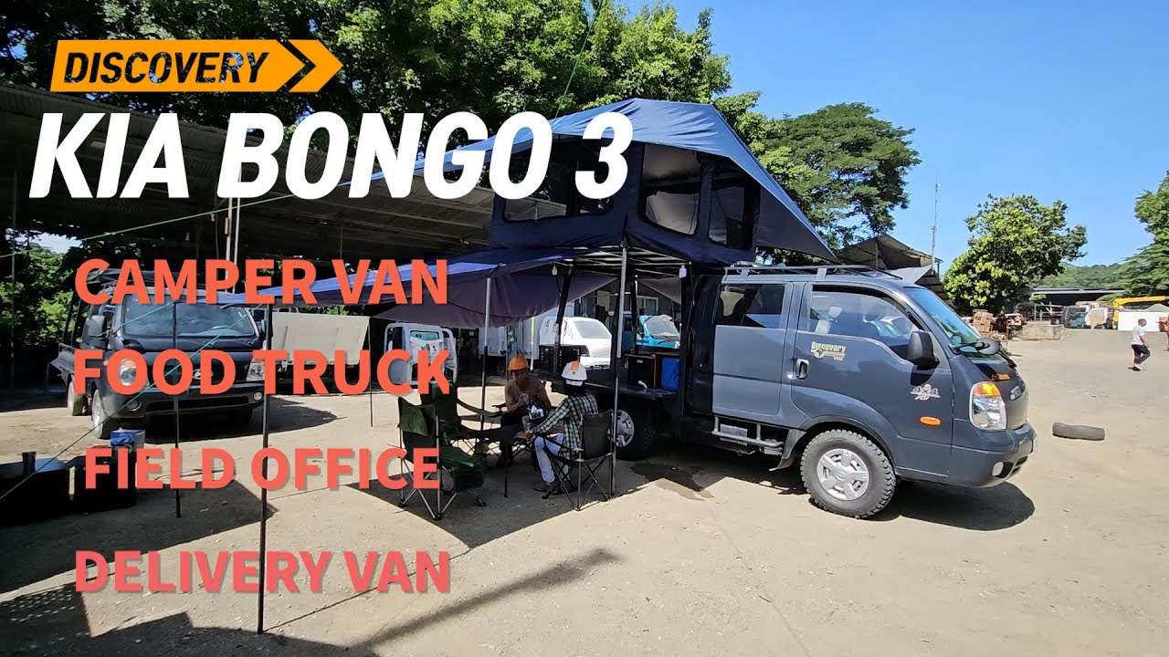 Kia bongo 3 camper & multi-van - YouTube