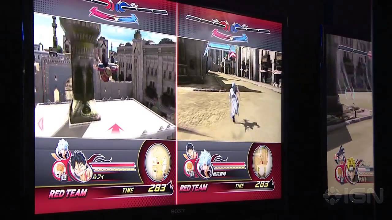 J-Stars Victory Vs. Split Screen Gameplay - TGS 2013 - YouTube