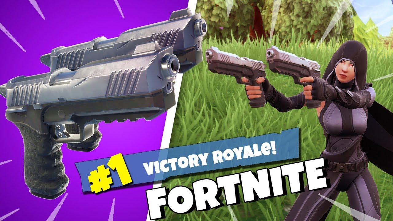 NYA GRYMMA DUBBEL-PISTOLEN I FORTNITE *NYTT VAPEN* - YouTube