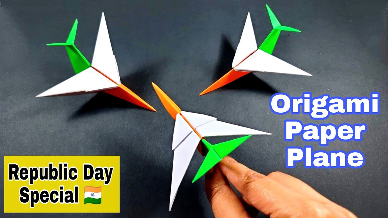 Republic Day Craft Ideas | Origami | Tricolor Paper Craft ...
