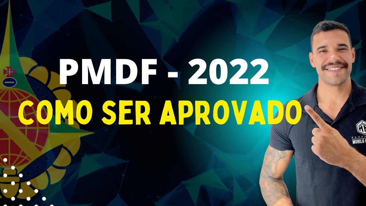 PMDF 2022 - Como estudar e ser aprovado [Prof. Murilo Marques] - YouTube