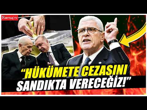 Müsavat Dervişoğlu Meclis’te AKP’yi yerden yere vurdu! “Hükümete cezasını sandıkta vereceğiz!\