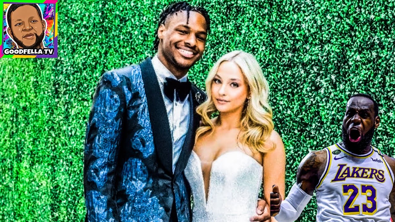 Bronny James Prom Pictures Got People in Their Feelings & Blaming ...