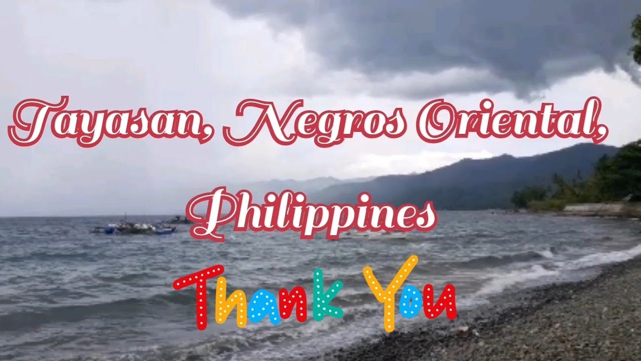 Tayasan, Negros Oriental, Philippines Sunday morning 🇵🇭 - YouTube